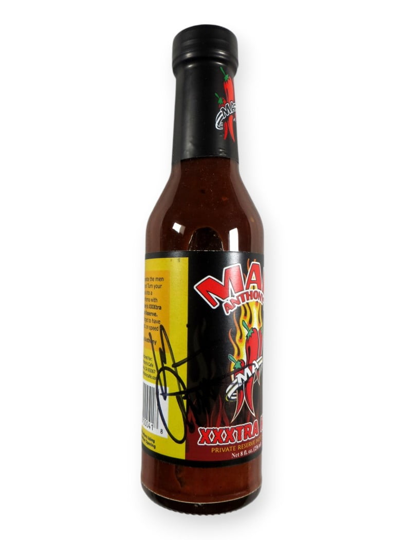 Michael Anthony Signed Autographed XXXtra Hot Sauce Mad Anthony's Van ...