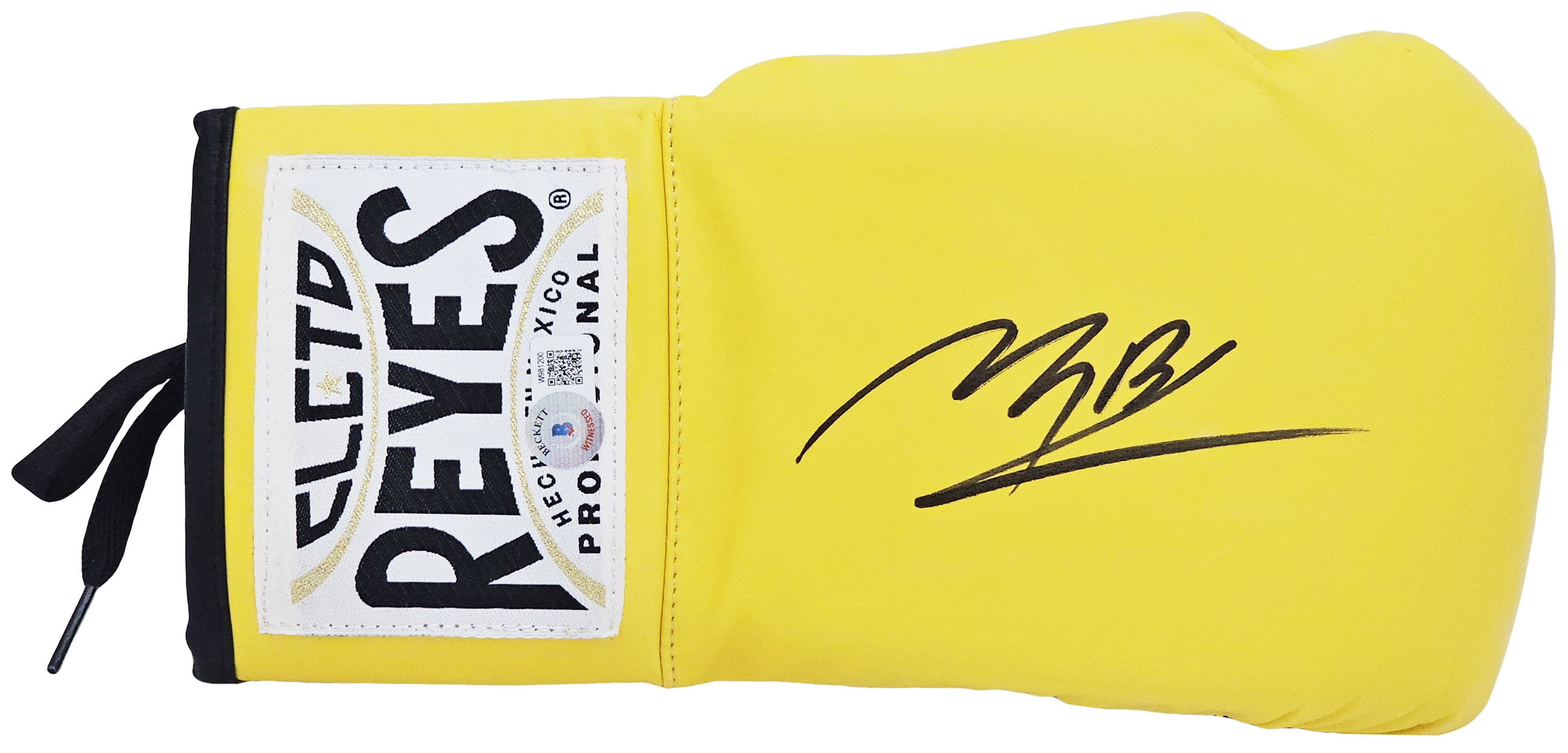 Michael B. Jordan Autographed Yellow Reyes Boxing Glove Right Handed RH ...