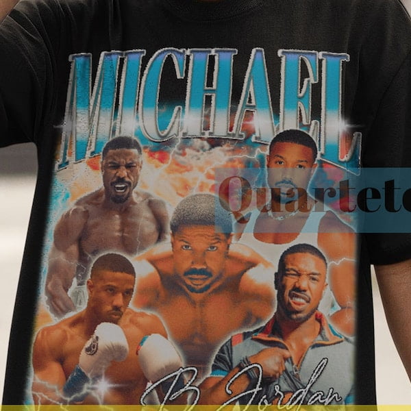 Michael B Jordan, Michael B Jordan Shirt, Retro Michael B Jordan Shirt ...