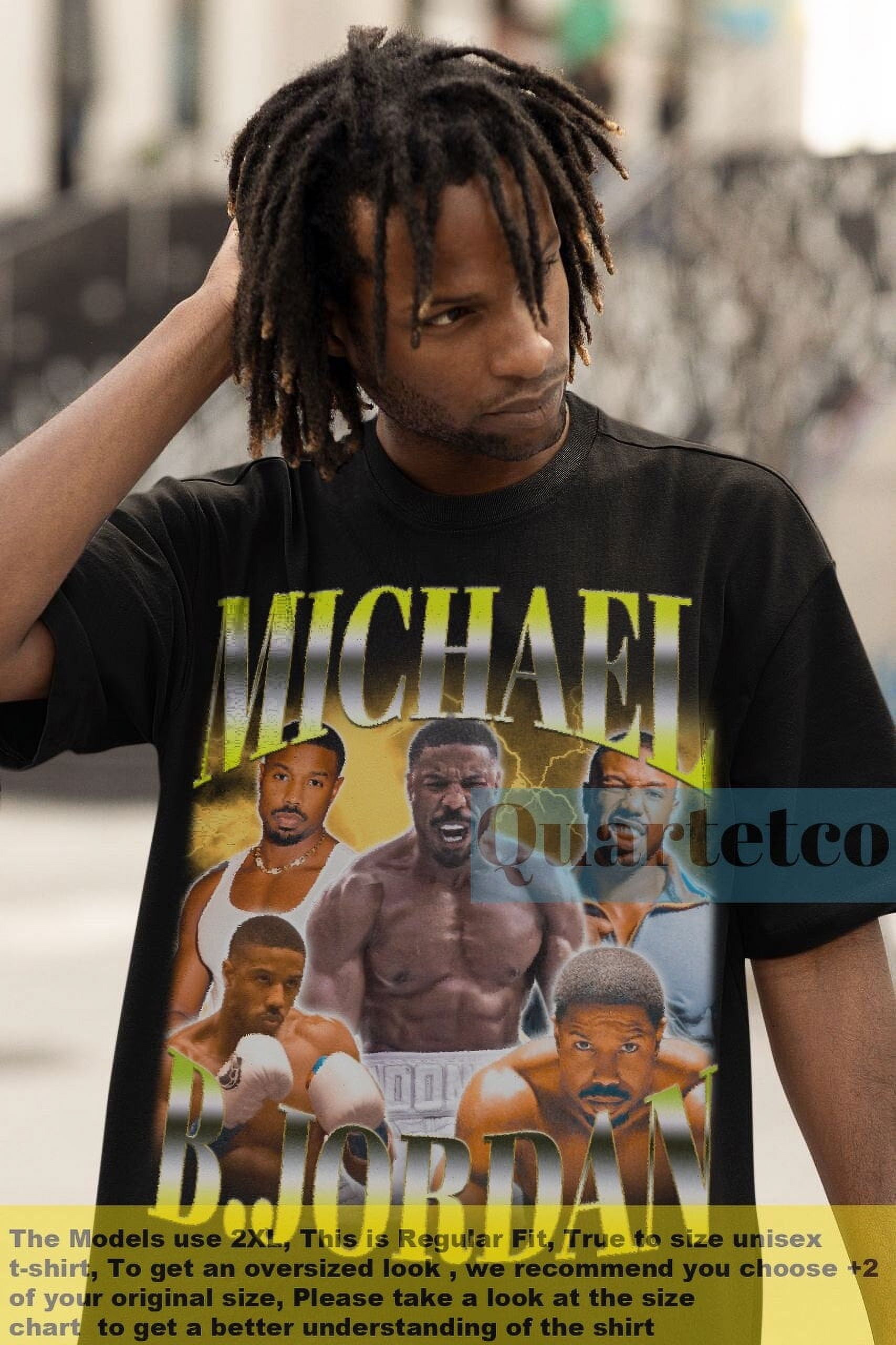 Michael B Jordan, Michael B Jordan Shirt, Retro Michael B Jordan Shirt ...