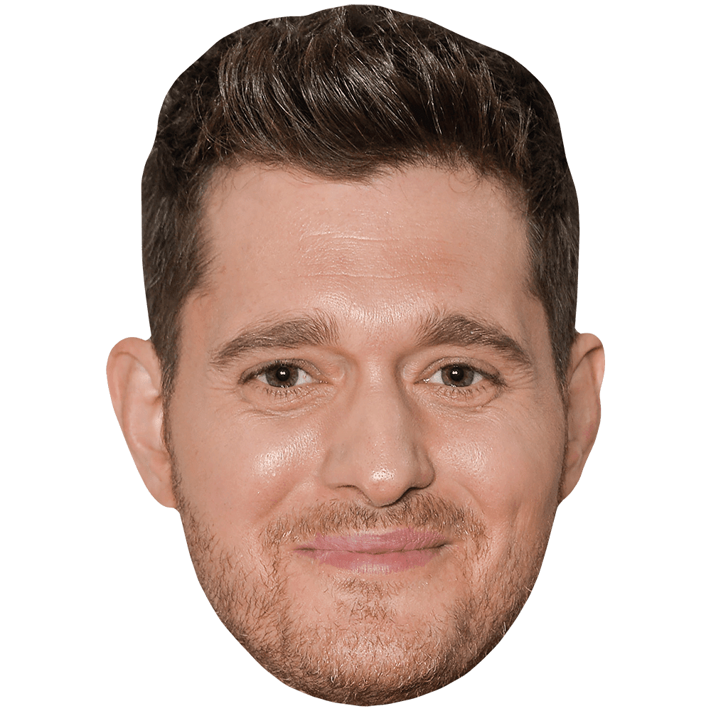 Michael Buble (Smile) Big Head. - Walmart.com