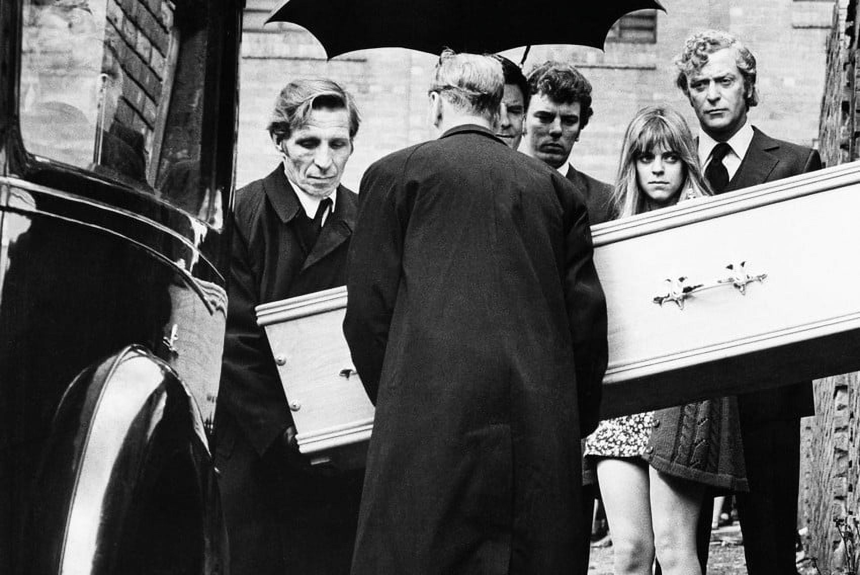 Michael Caine and Petra Markham and Alun Armstrong in Get Carter ...