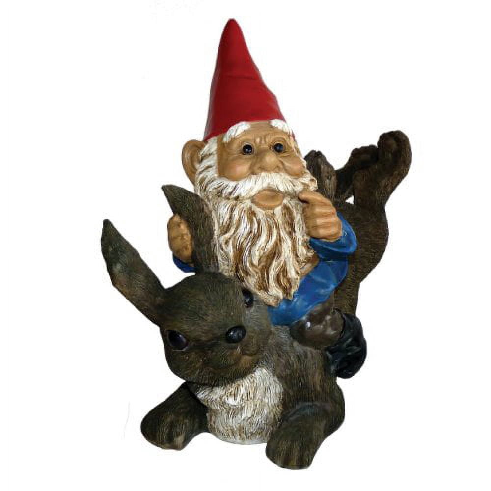 Michael Carr Designs Figurine for Garden and Lawns, Garrold Gnome on a ...