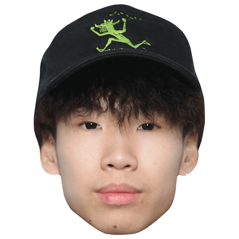 Michael Chen (Cap) Celebrity Mask, Flat Card Face, Fancy Dress Mask ...