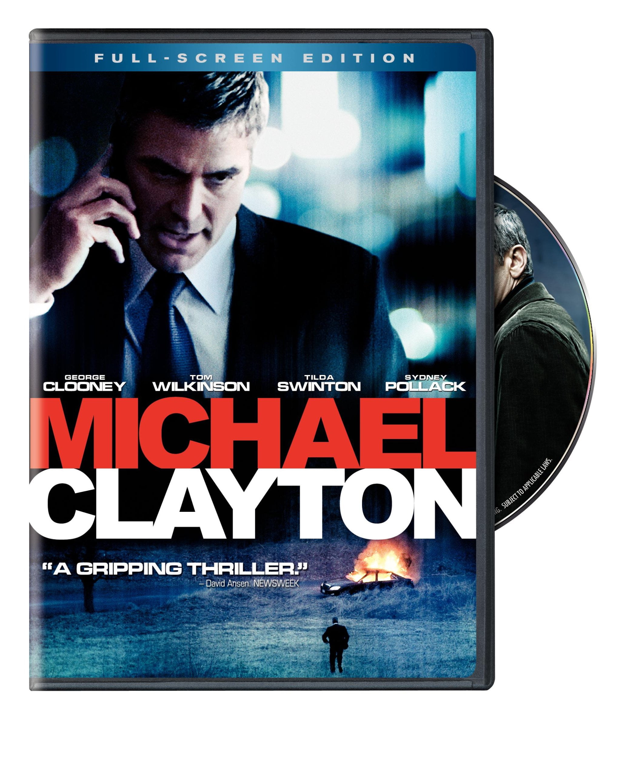 Michael Clayton (DVD, 2007, Full Screen Edition) - Walmart.com