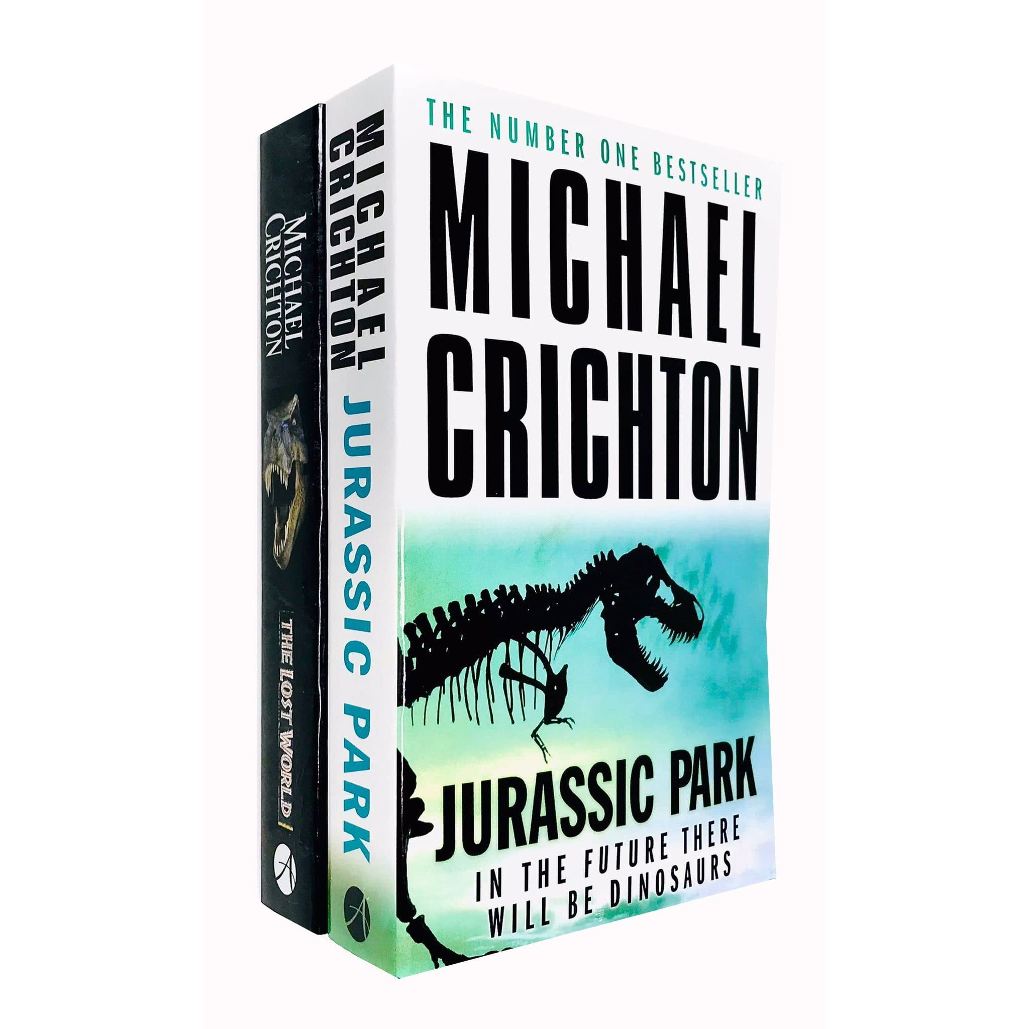 Michael Crichton Lost World 2 Books Collection Set The Lost World, Jurassic Park - Walmart.com