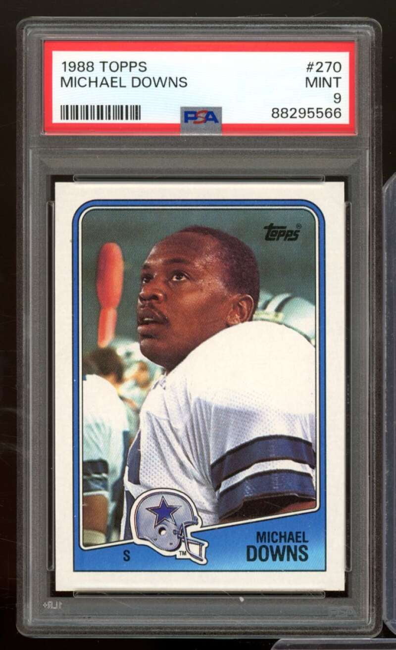Michael Downs Card 1988 Topps #270 PSA 9 - Walmart.com