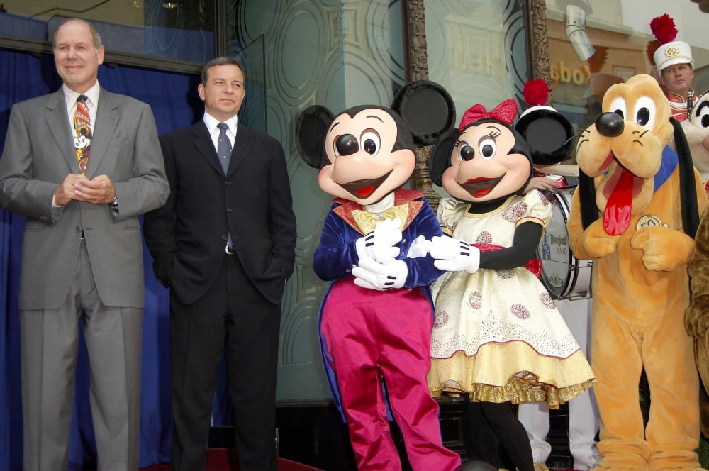 Michael Eisner, Robert Iger, Disney Characters At Arrivals For ...