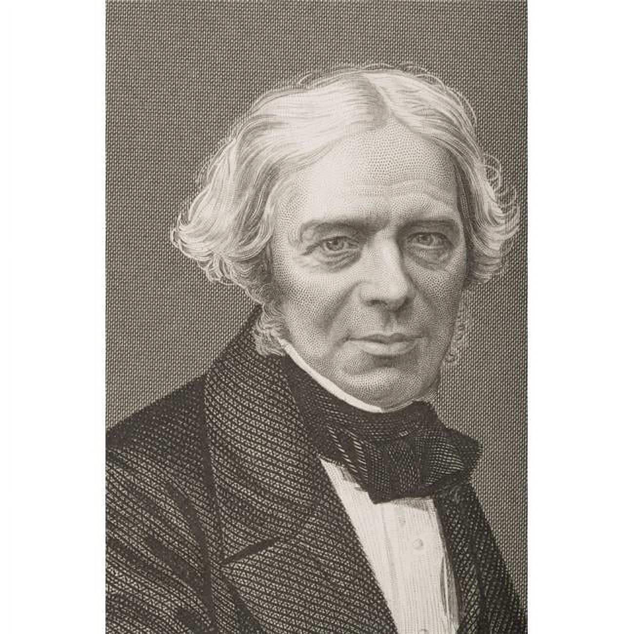 Michael Faraday 1791-1867. British Scientist. Engraved by D. J. Pound ...