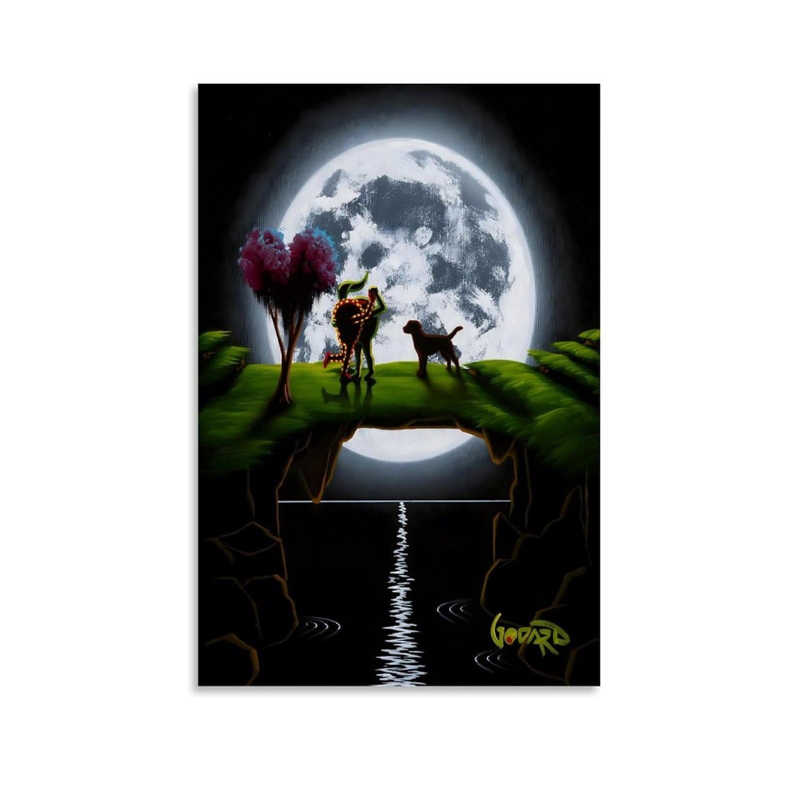 Michael Godard Abstract Wall Art Poster Creative Canvas Print for ...