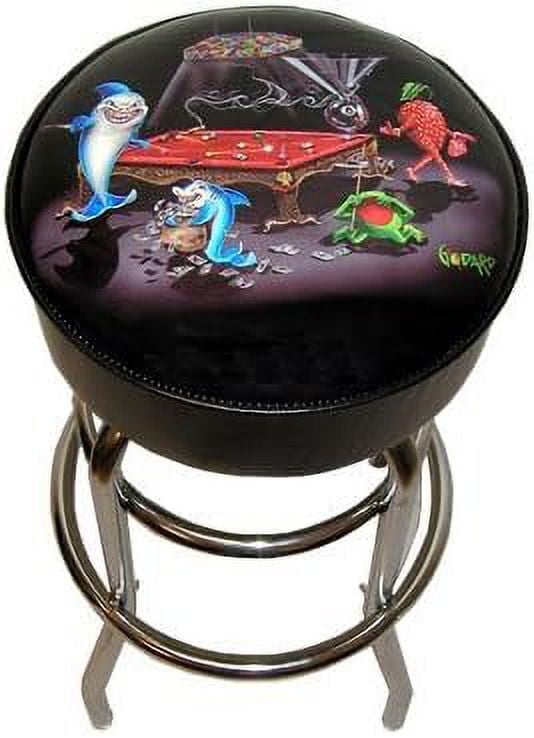 Michael Godard Pool Shark III Bar Stool - Walmart.com