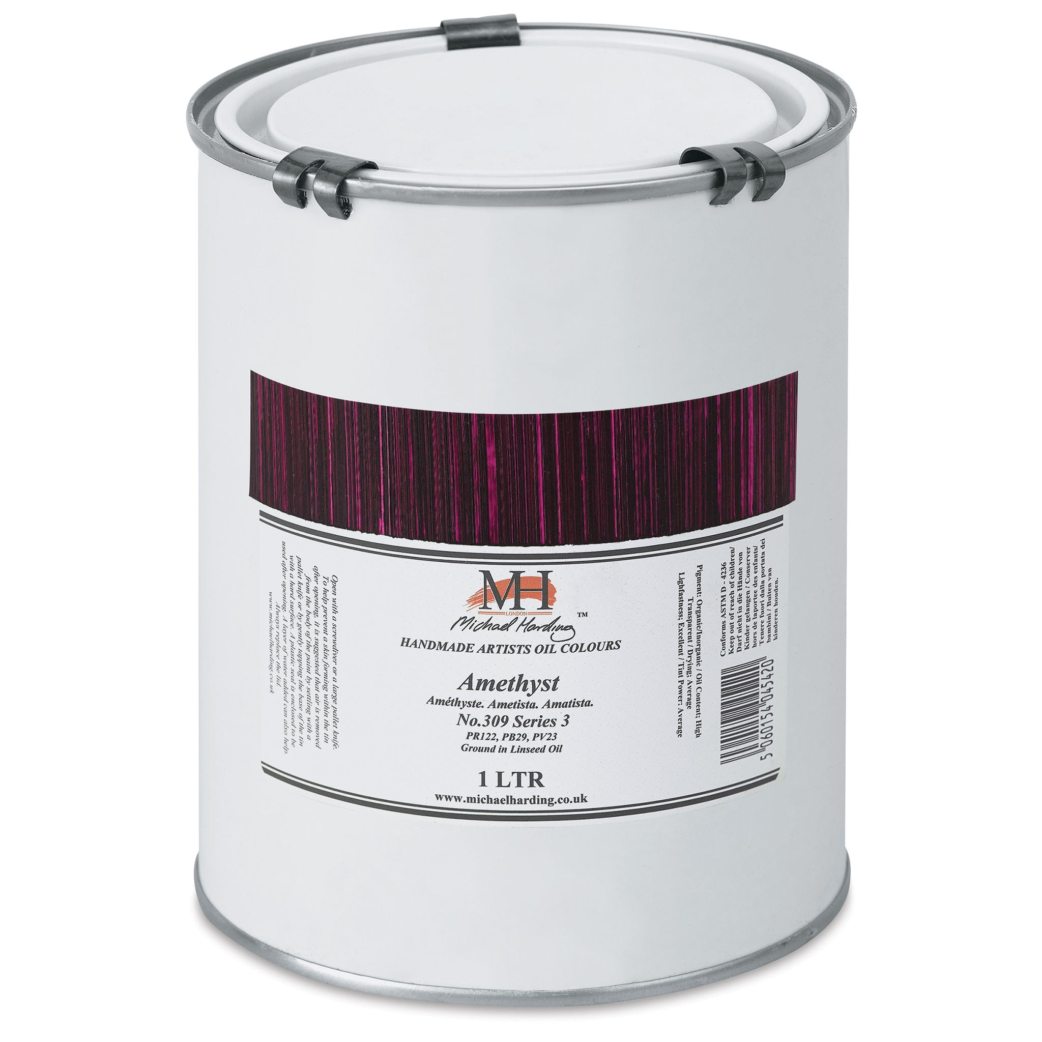 Michael Harding Artists Oil Color - Amethyst, 1 Liter - Walmart.com