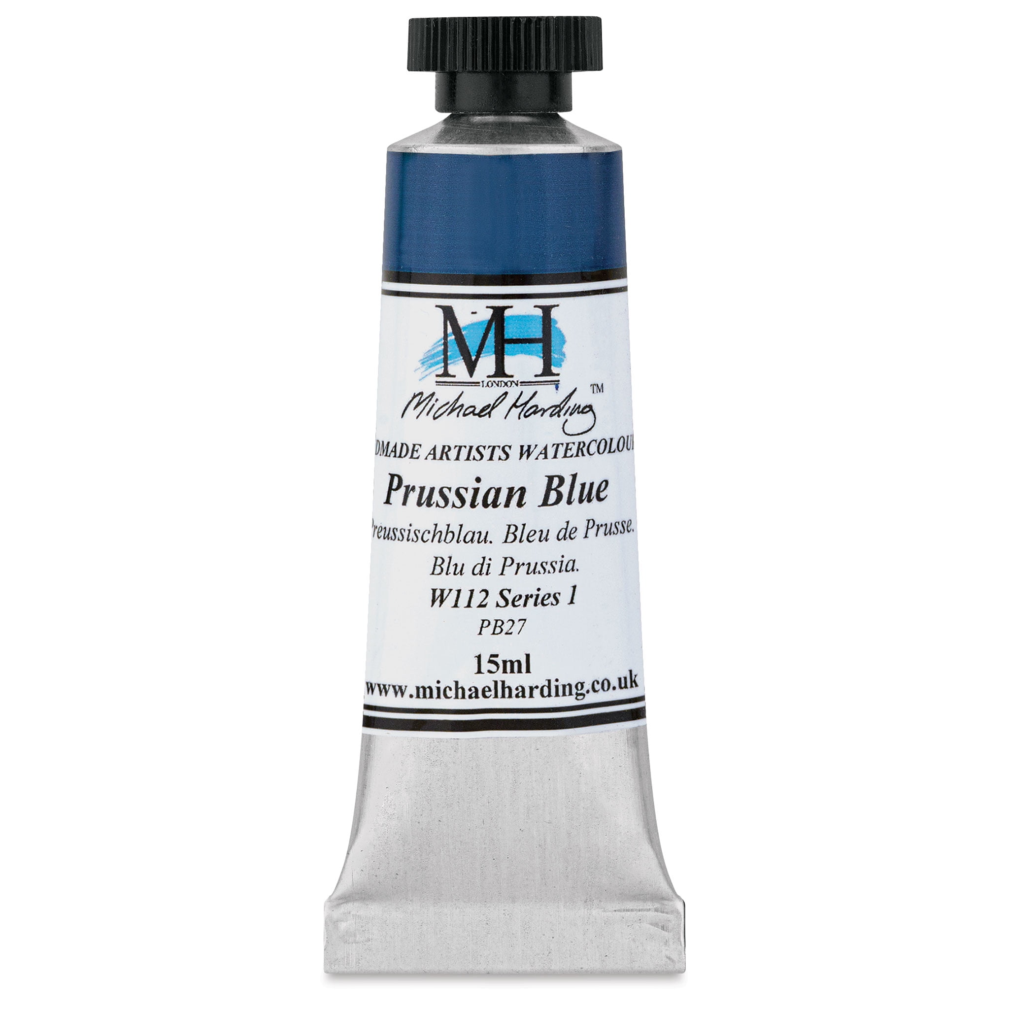 Michael Harding Artists Watercolor - Prussian Blue, 15 ml - Walmart.com