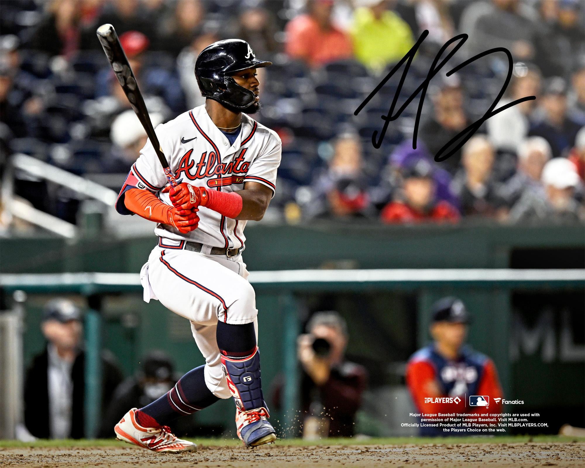 Michael Harris Atlanta Braves Autographed 8" x 10" Hitting Photograph ...