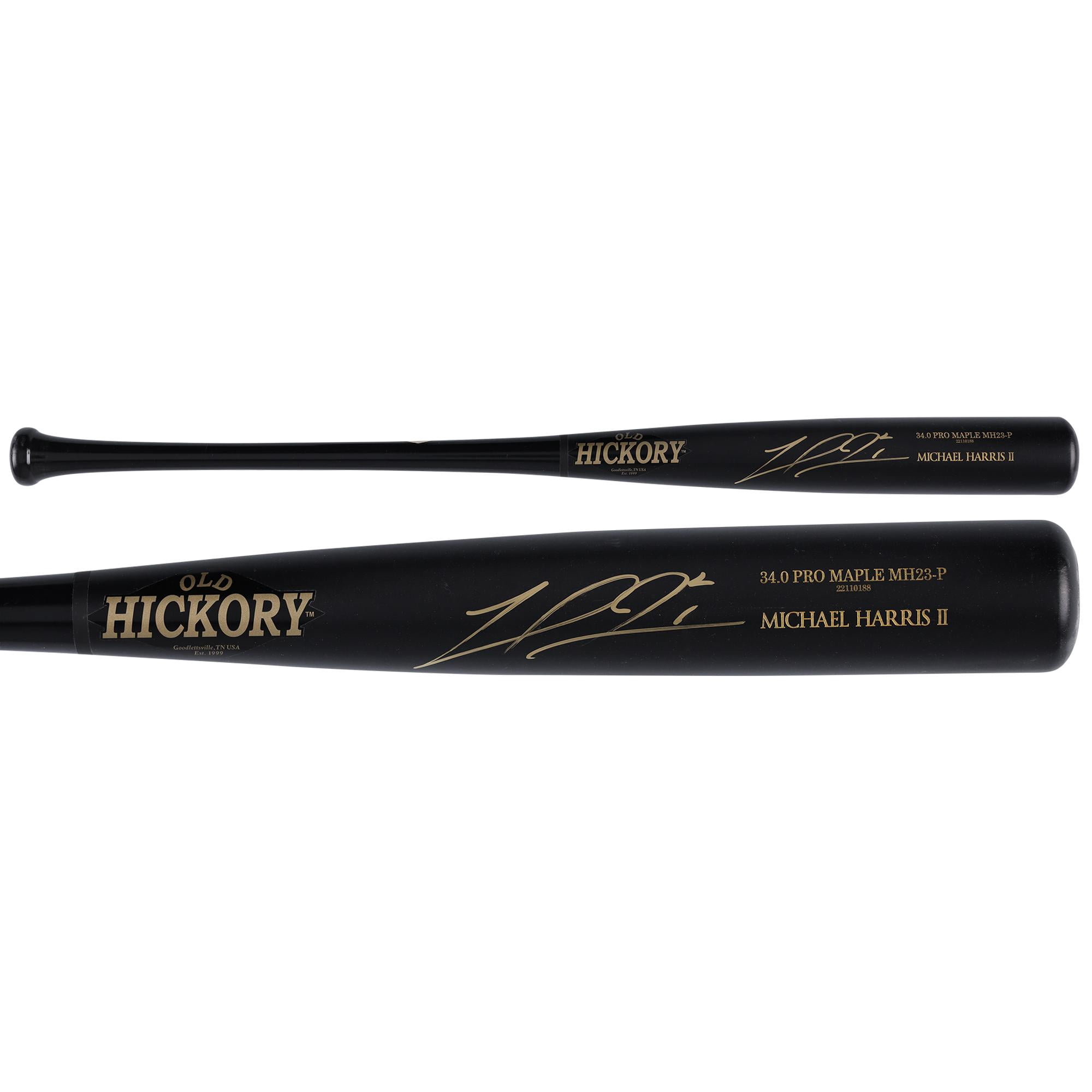 Michael Harris Atlanta Braves Autographed Old Hickory Game Model Bat ...
