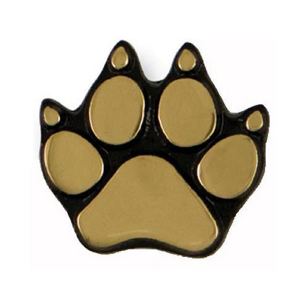 Michael Healy Designs MH-R40 Brass Dog Paw Doorbell Ringer, 2-1/4-Inch ...