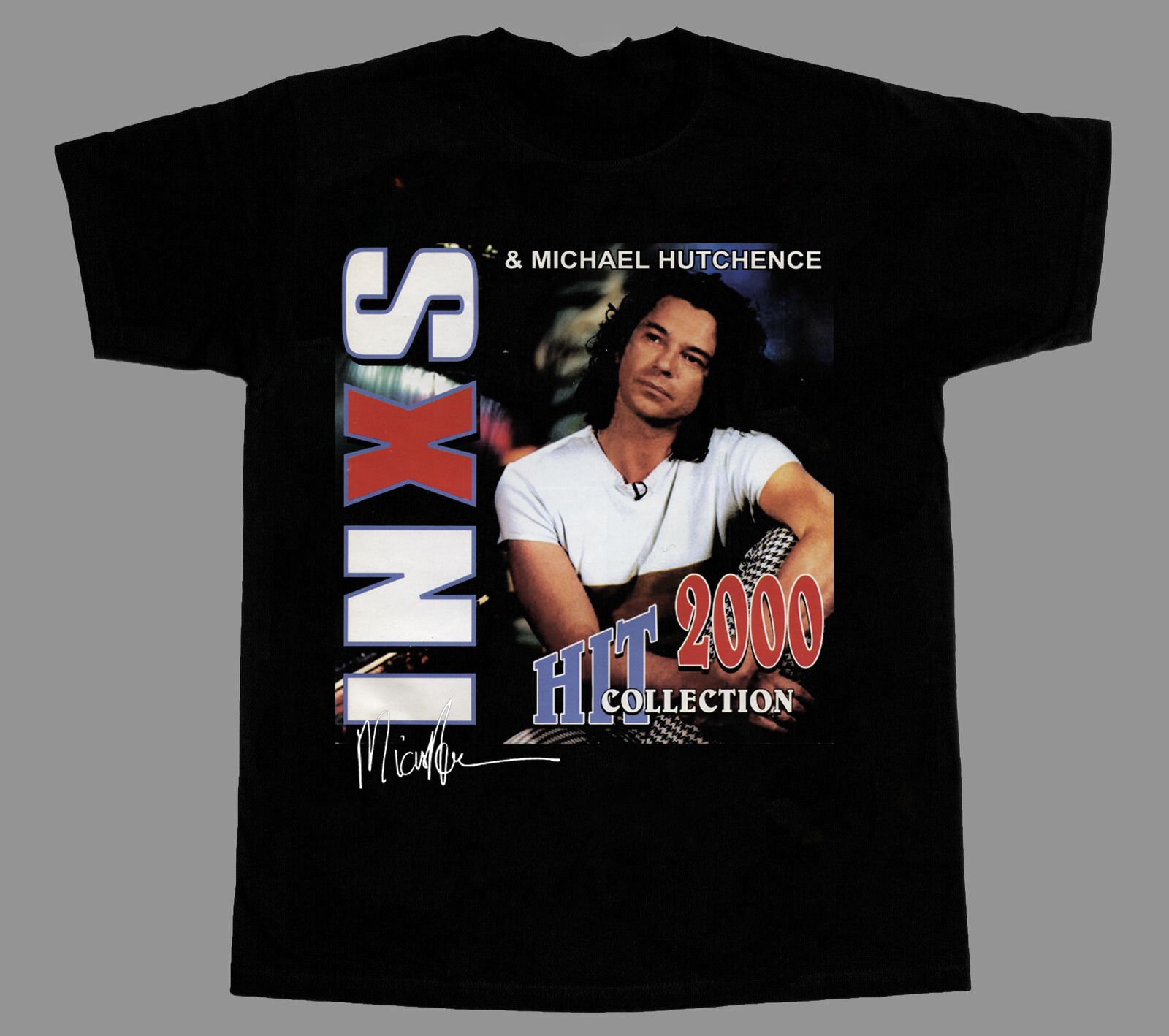 Michael Hutchence INXS Hit 2000 Gift For Fan Black All Size Unisex T ...