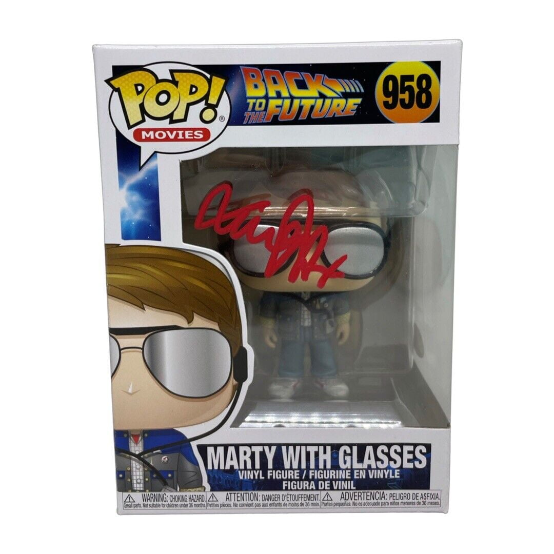 Michael J Fox Marty McFly Signed Back to The Future POP JSA with ...