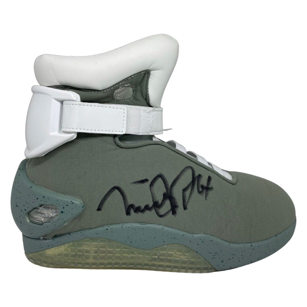 Michael J. Fox Signed Marty McFly Back to the Future Shoe JSA ...