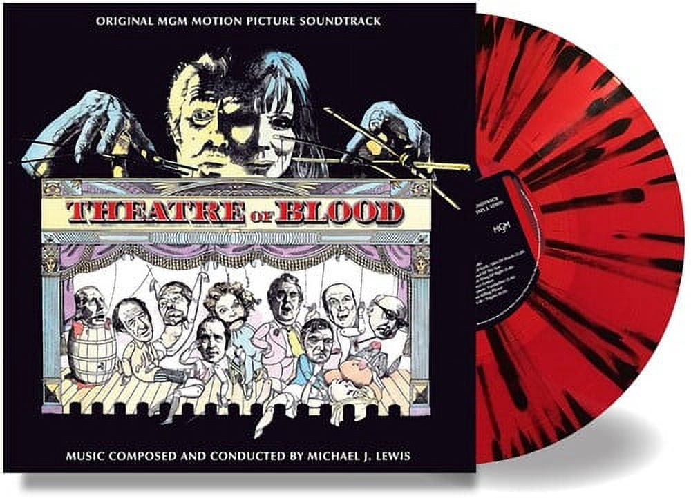 Michael J Lewis - Theatre Of Blood Soundtrack - Blood Red & Black ...