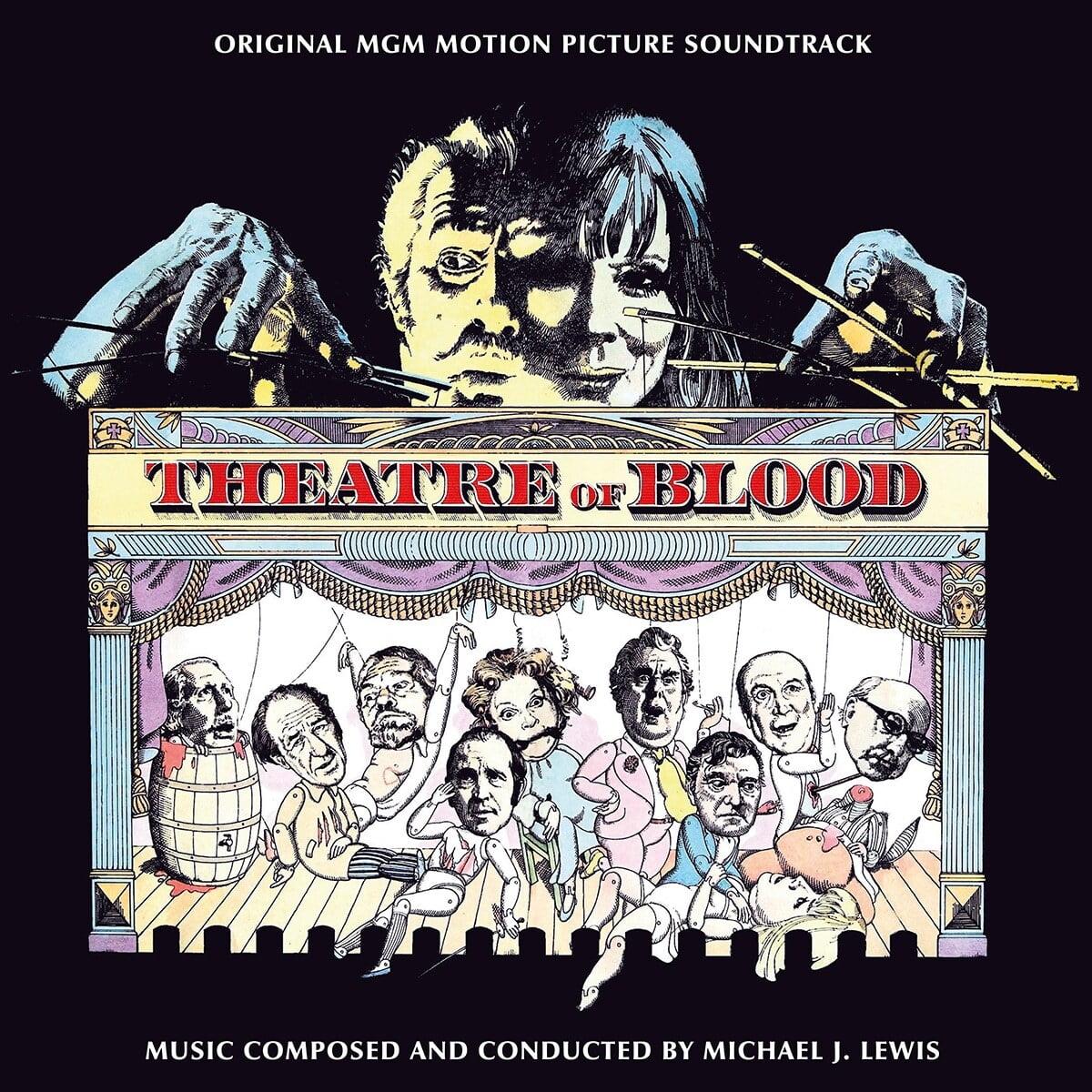 Michael J Lewis - Theatre Of Blood Soundtrack - Blood Red & Black ...