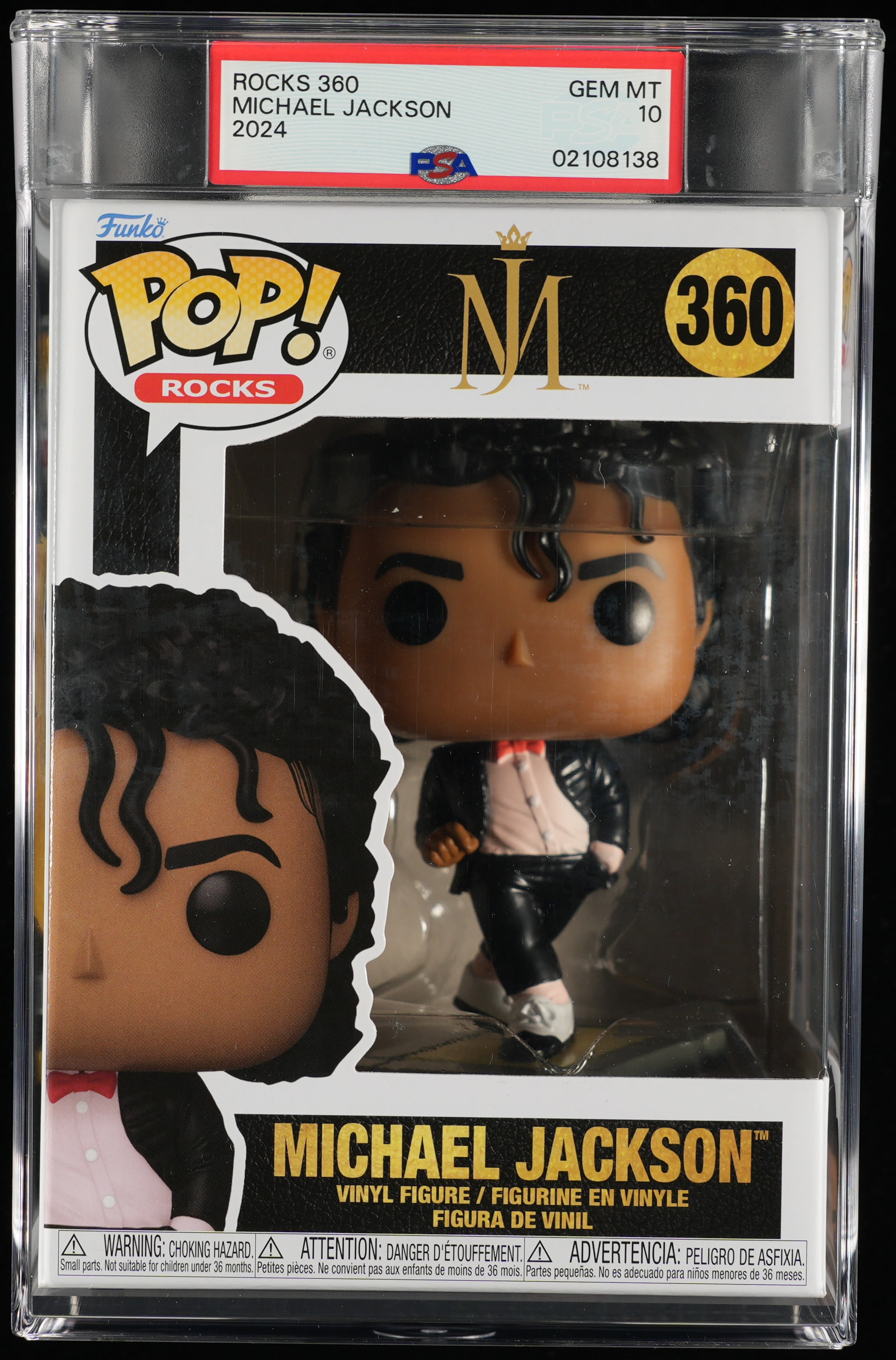 Michael Jackson, PSA Graded 10 GEM MINT, Michael Jackson Collectible ...