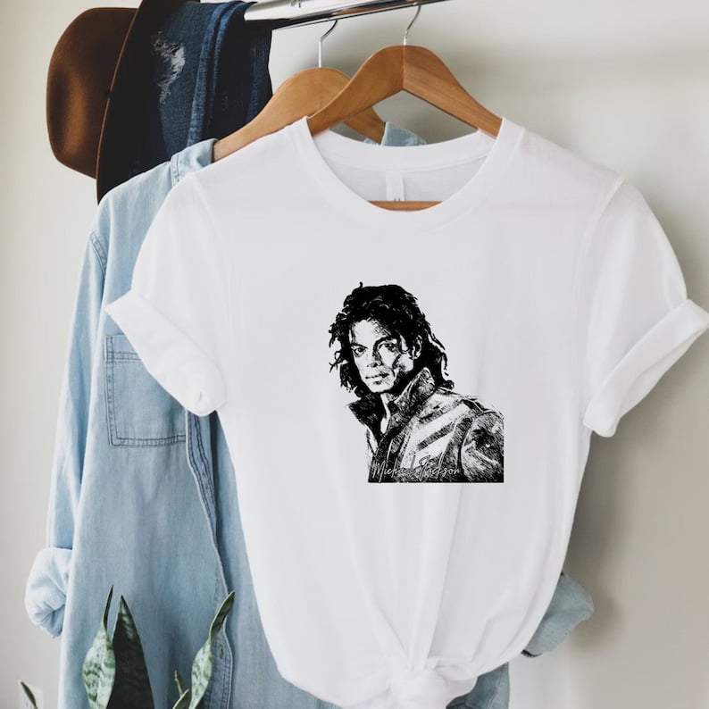 Michael Jackson T-Shirt | Pop Music Legend Tribute, Rock and Roll Shirt ...