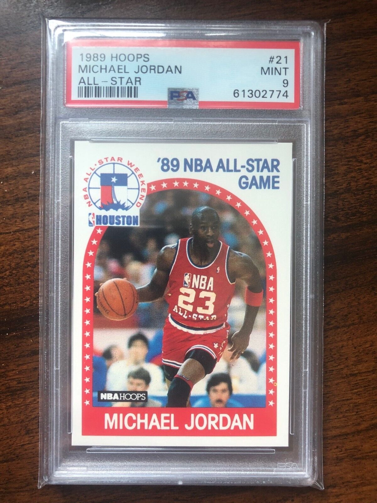 Michael Jordan, All-Star #21 - 1989 Hoops - PSA 9 MINT - Walmart.com