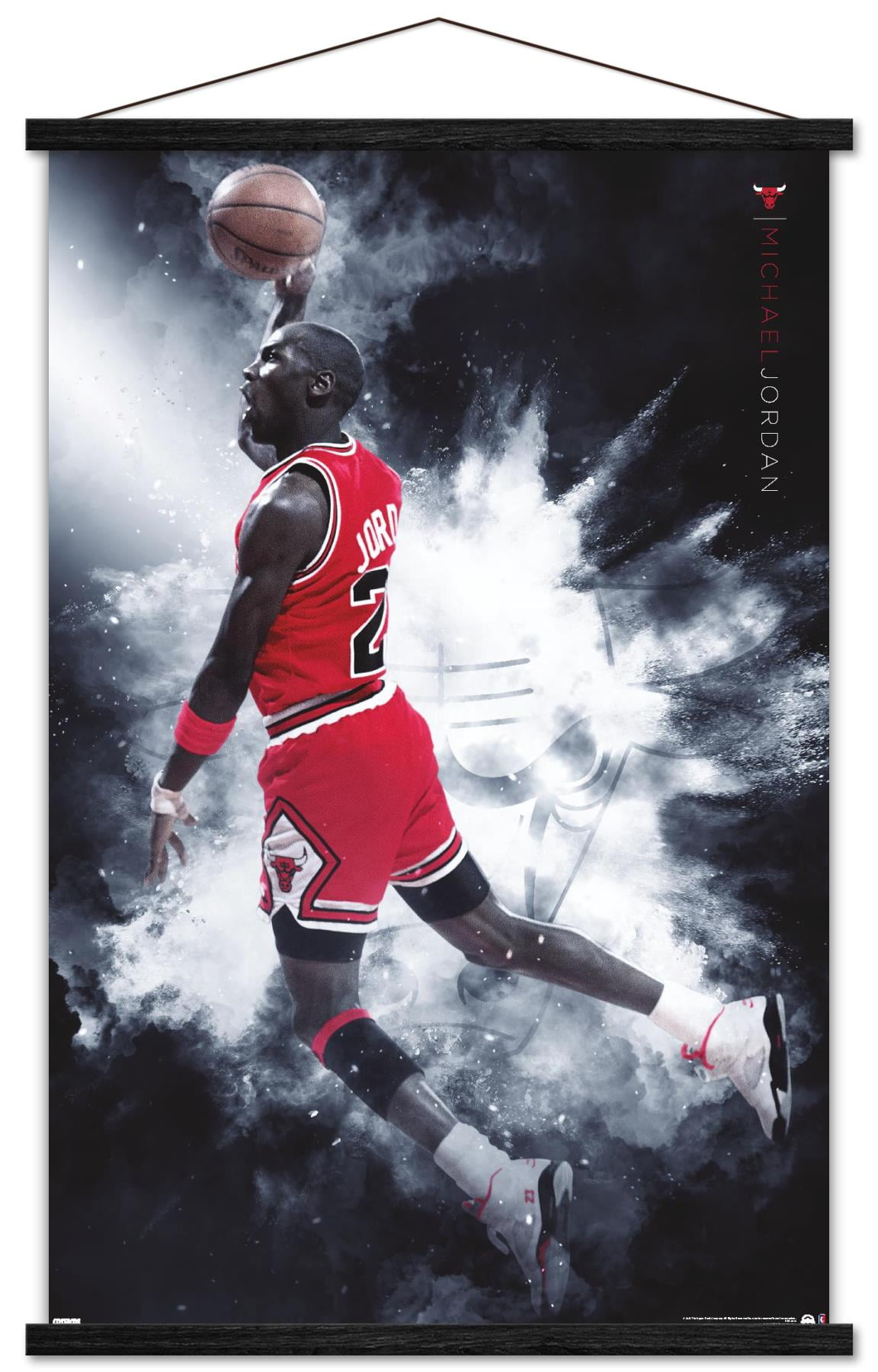Framed Michael Jordan Poster