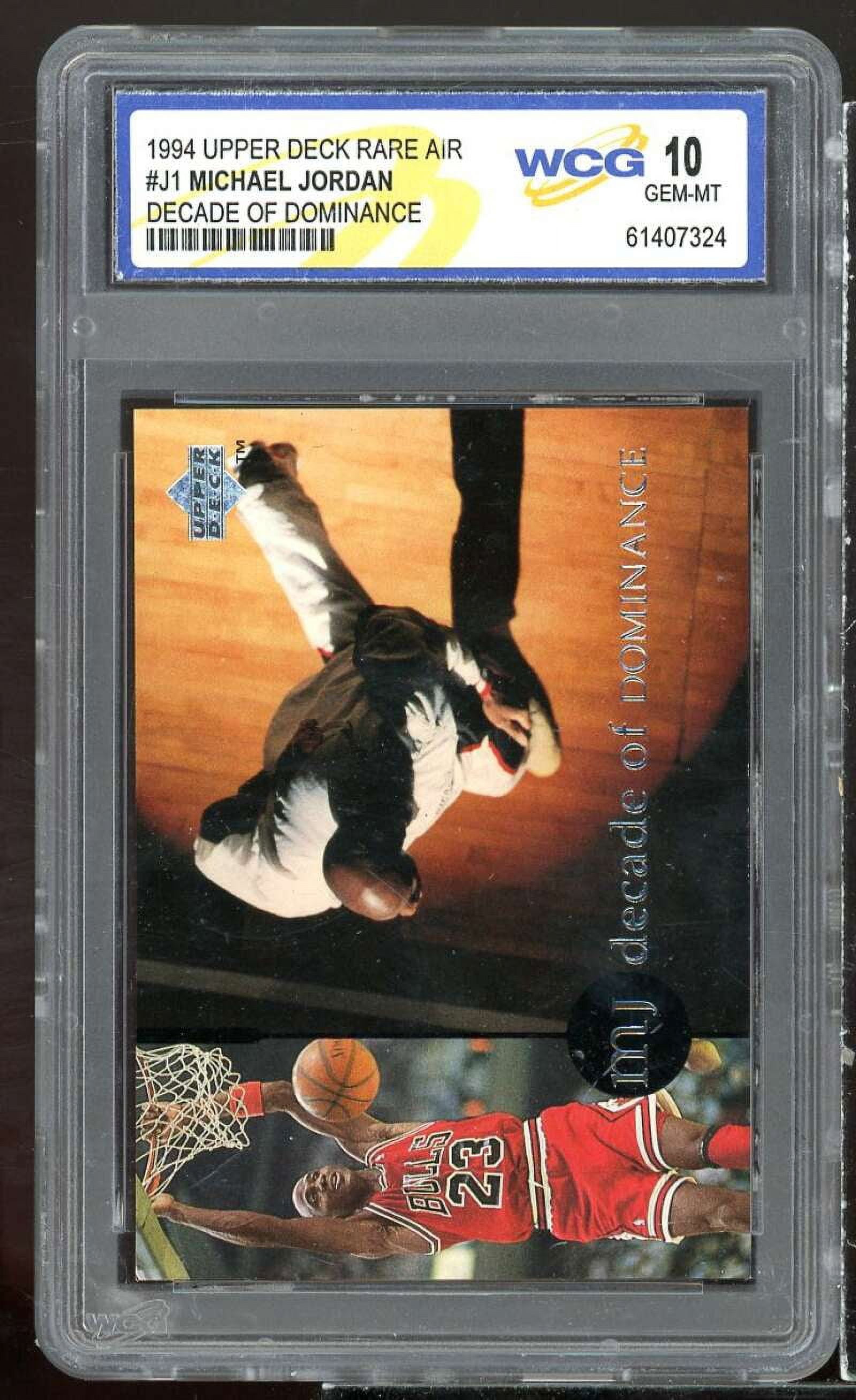 Michael Jordan Card 1994 Upper Deck Air Decade Of Dominance #J1 WCG 10 GEM MT - Walmart.com