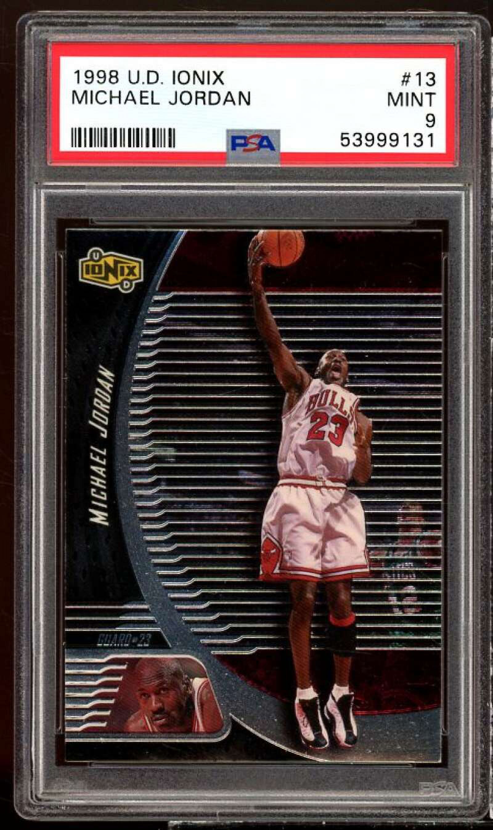 Michael Jordan Card 1998-99 U.D. Ionix #13 PSA 9 - Walmart.com