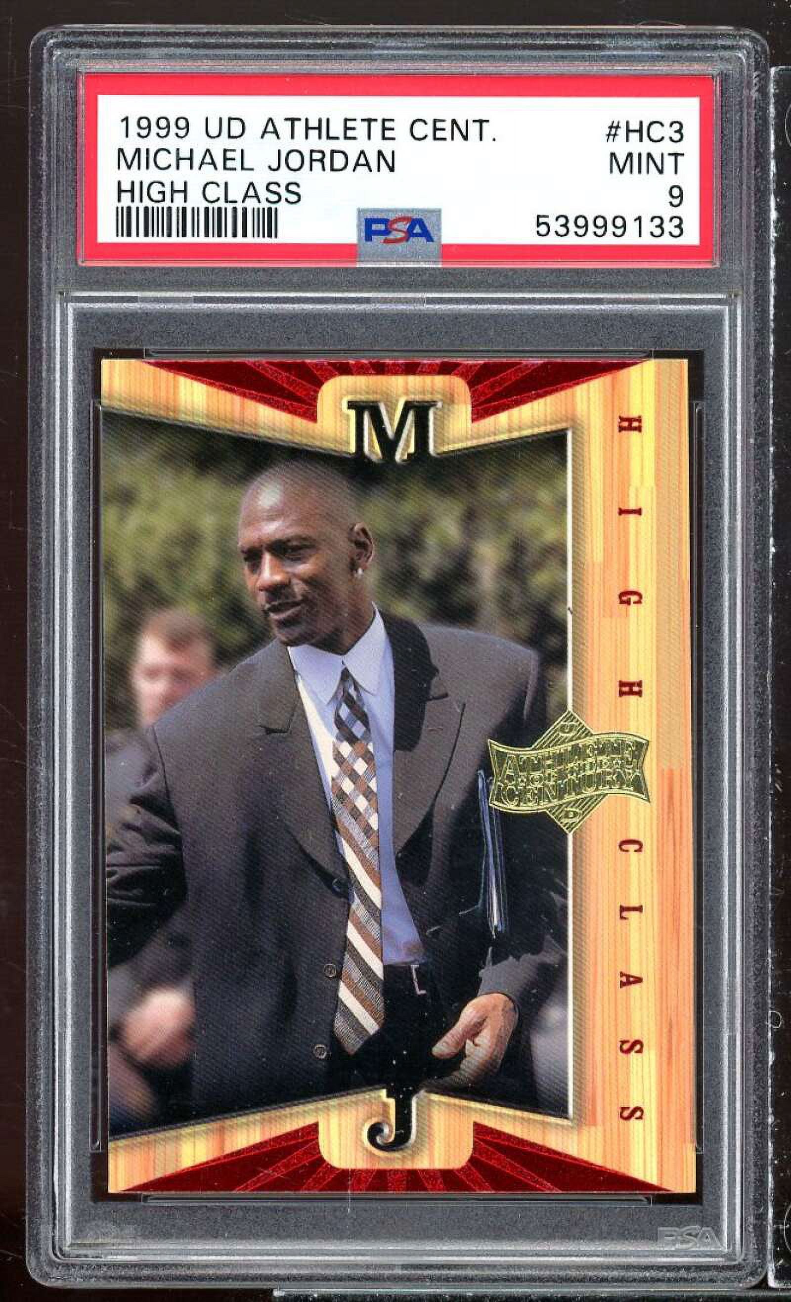 Michael Jordan Athlete Of The Century Card