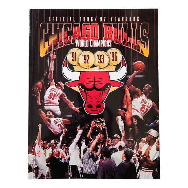 Michael Jordan Chicago Bulls 1996/97 Official Yearbook - Walmart.com