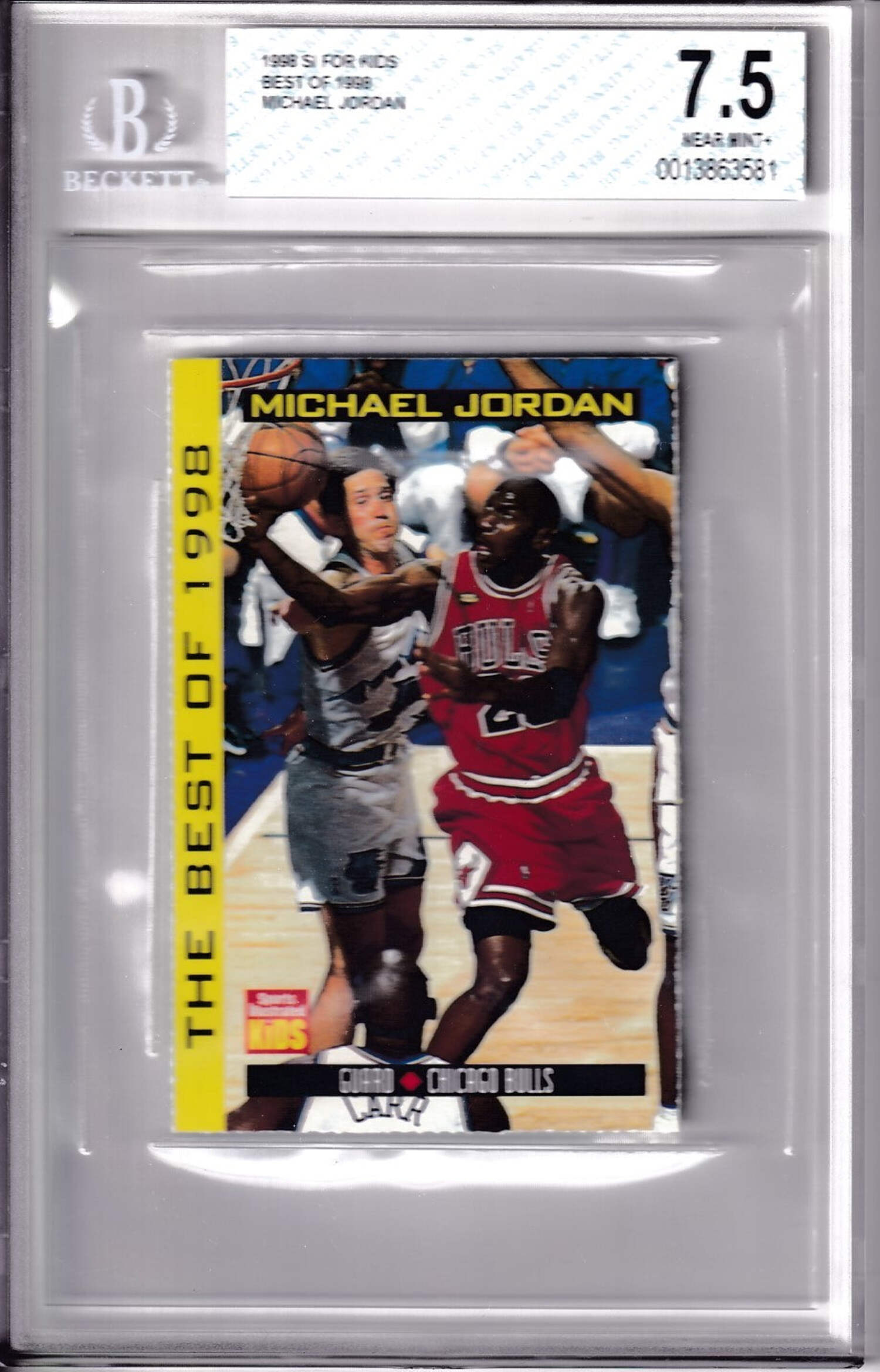 Michael Jordan Chicago Bulls Sports Illustrated for Kids Best of 1998 ...