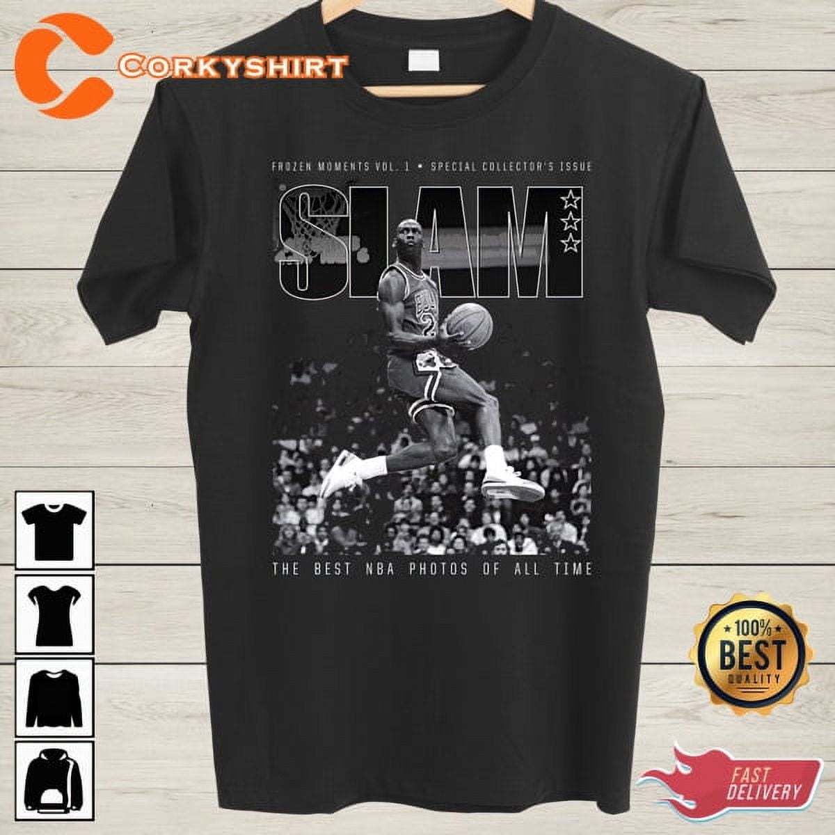 Michael Jordan Dunk T-shirt Design - Walmart.com