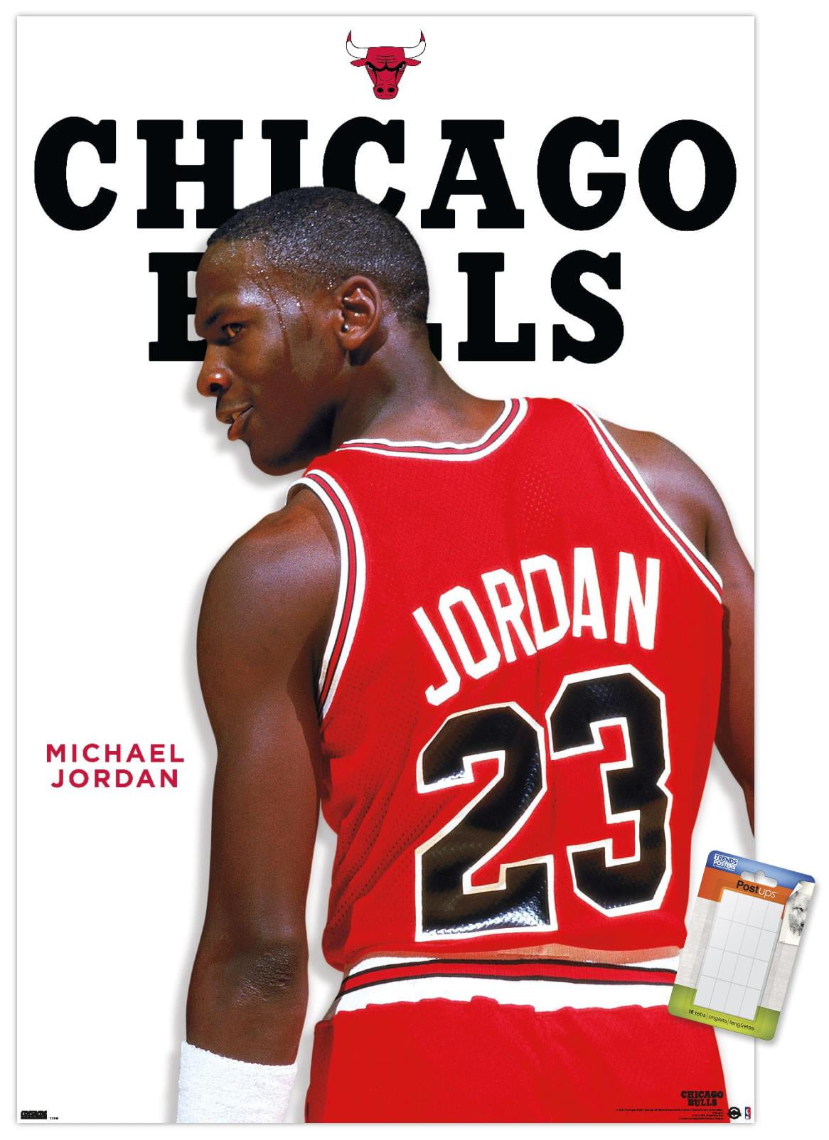 Michael Jordan - Feature Series Wall Poster, 22.375" x 34" - Walmart.com