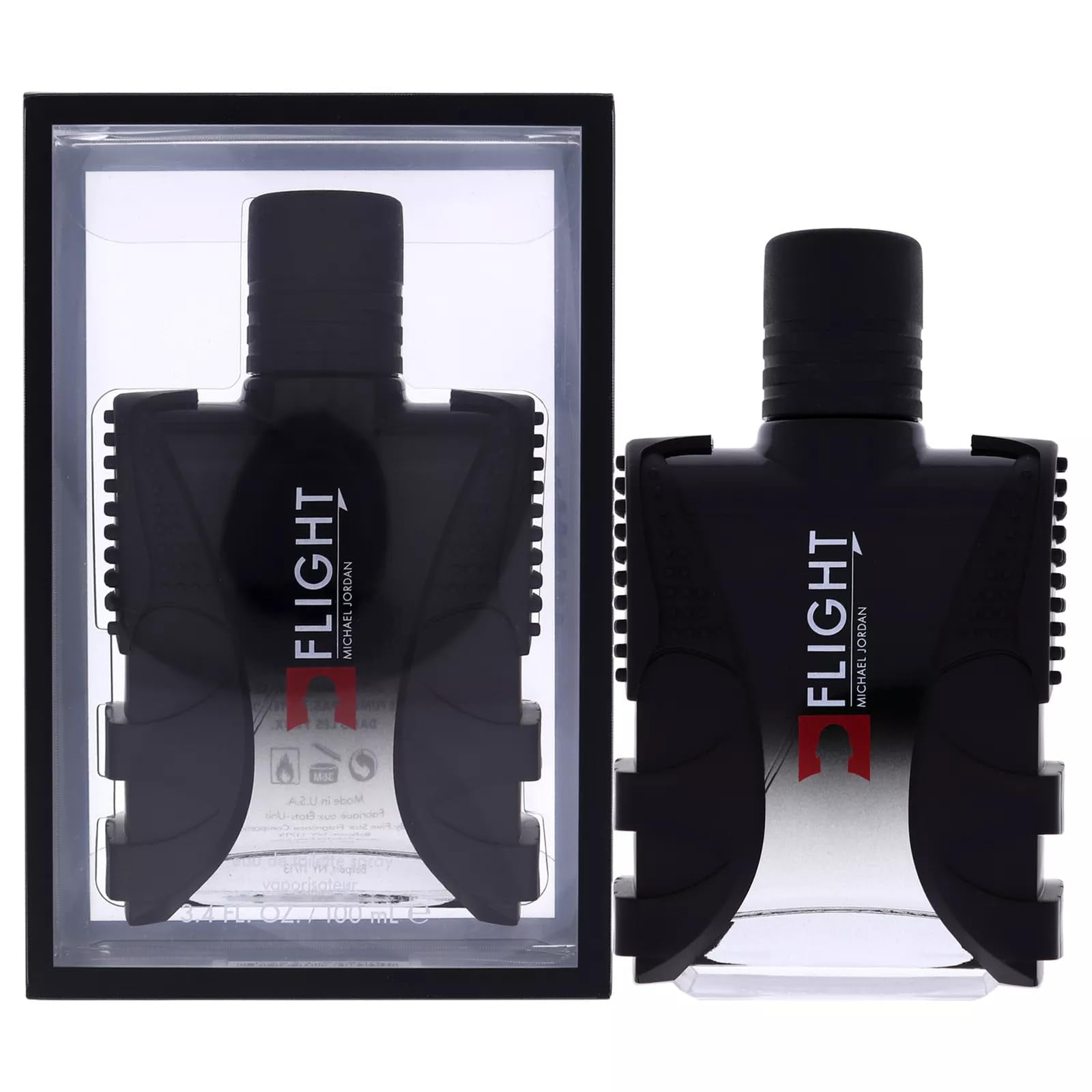 Michael Jordan Flight Eau JKF25 De Toilette Spray for Men, 3.4 Ounce ...
