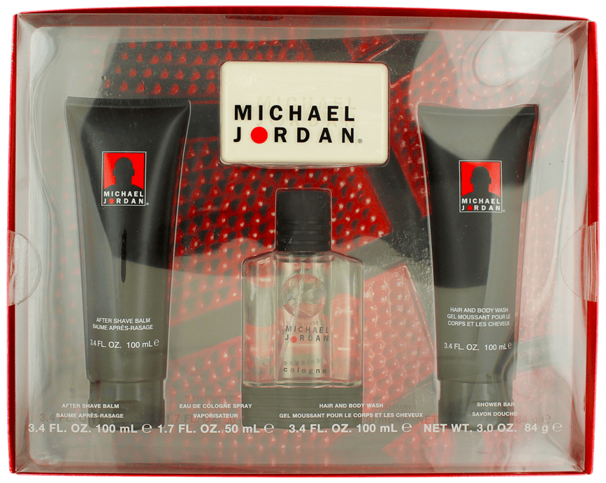 Michael Jordan For Men Set: EDC 1.7oz + Shower Gel 3.4oz + After Shave ...