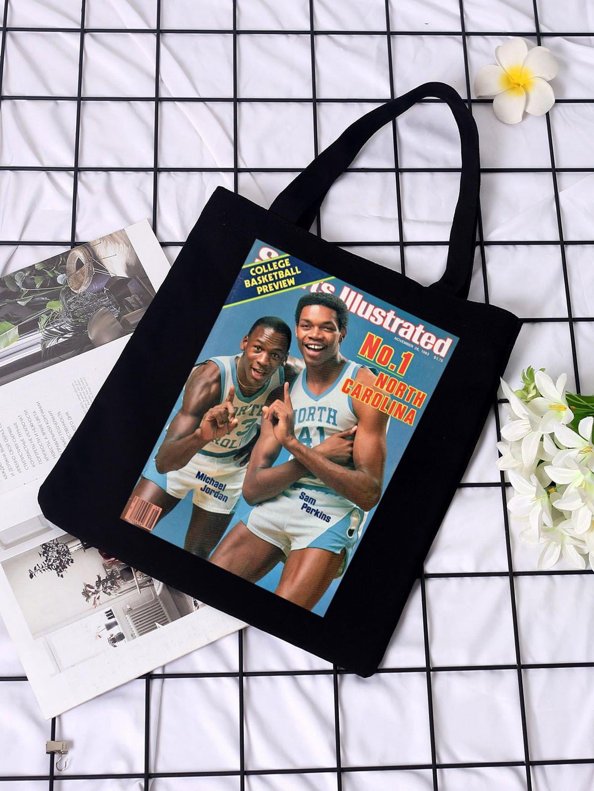 Michael Jordan, Sam Perkins, North Carolina, Sports Illustrated cover ...