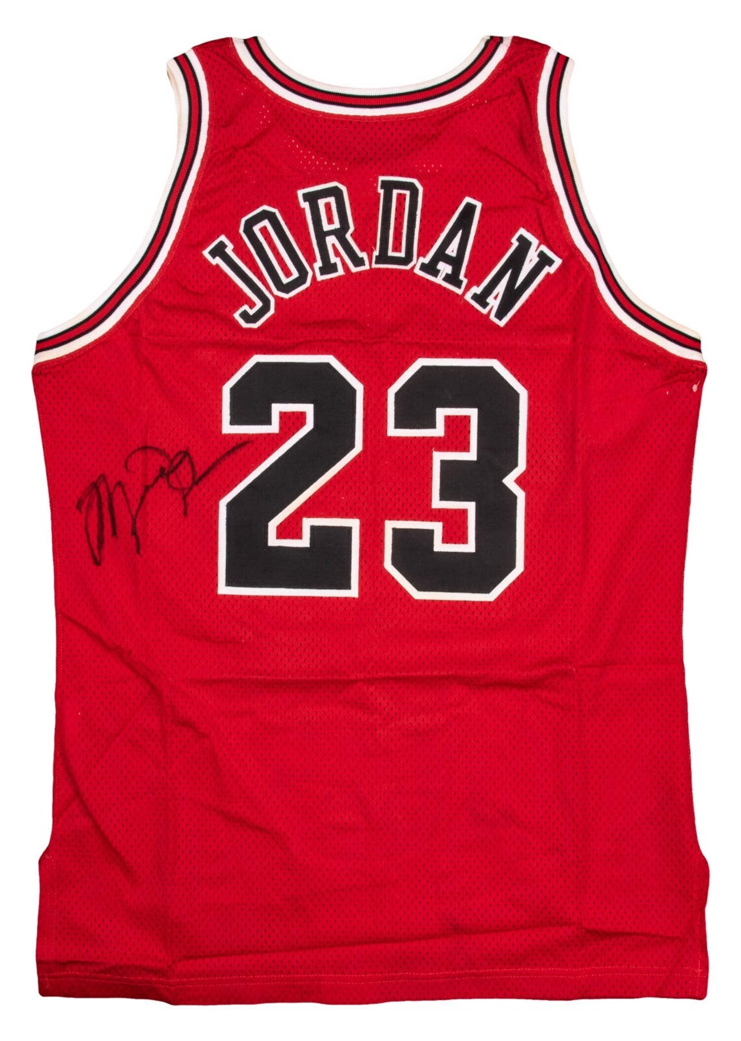 Michael Jordan Signed 1996-97 Chicago Bulls Game Issued Jersey JSA ...