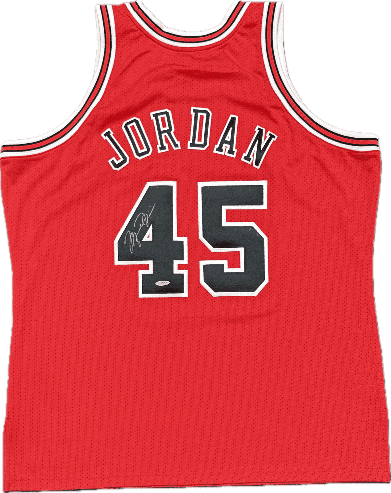 Michael Jordan Signed Mitchell & Ness Chicago Bulls #45 Jersey Upper Deck & GOAT - Walmart.com
