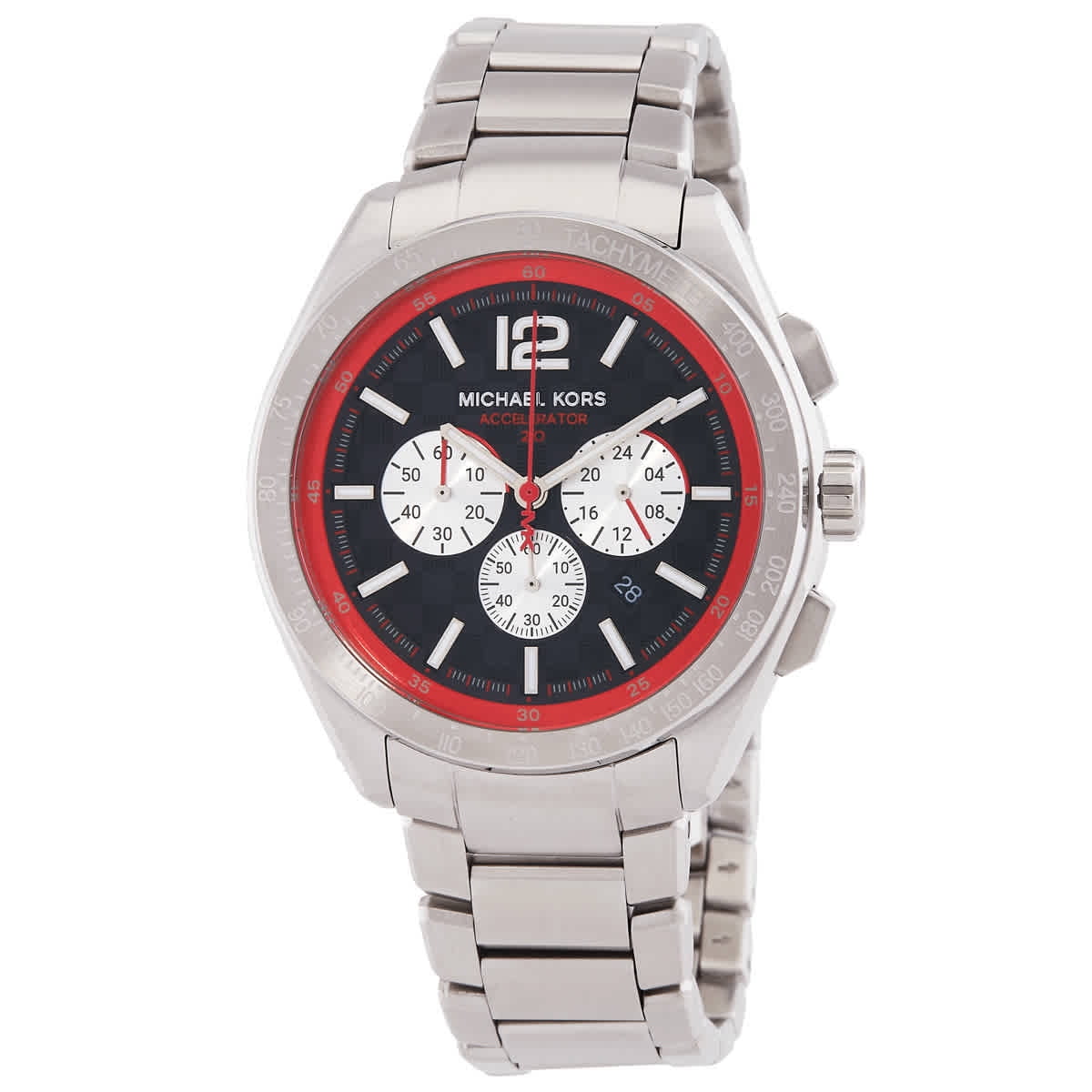 Michael Kors Accelerator 2.0 Chronograph Quartz Black Dial Men's Watch ...