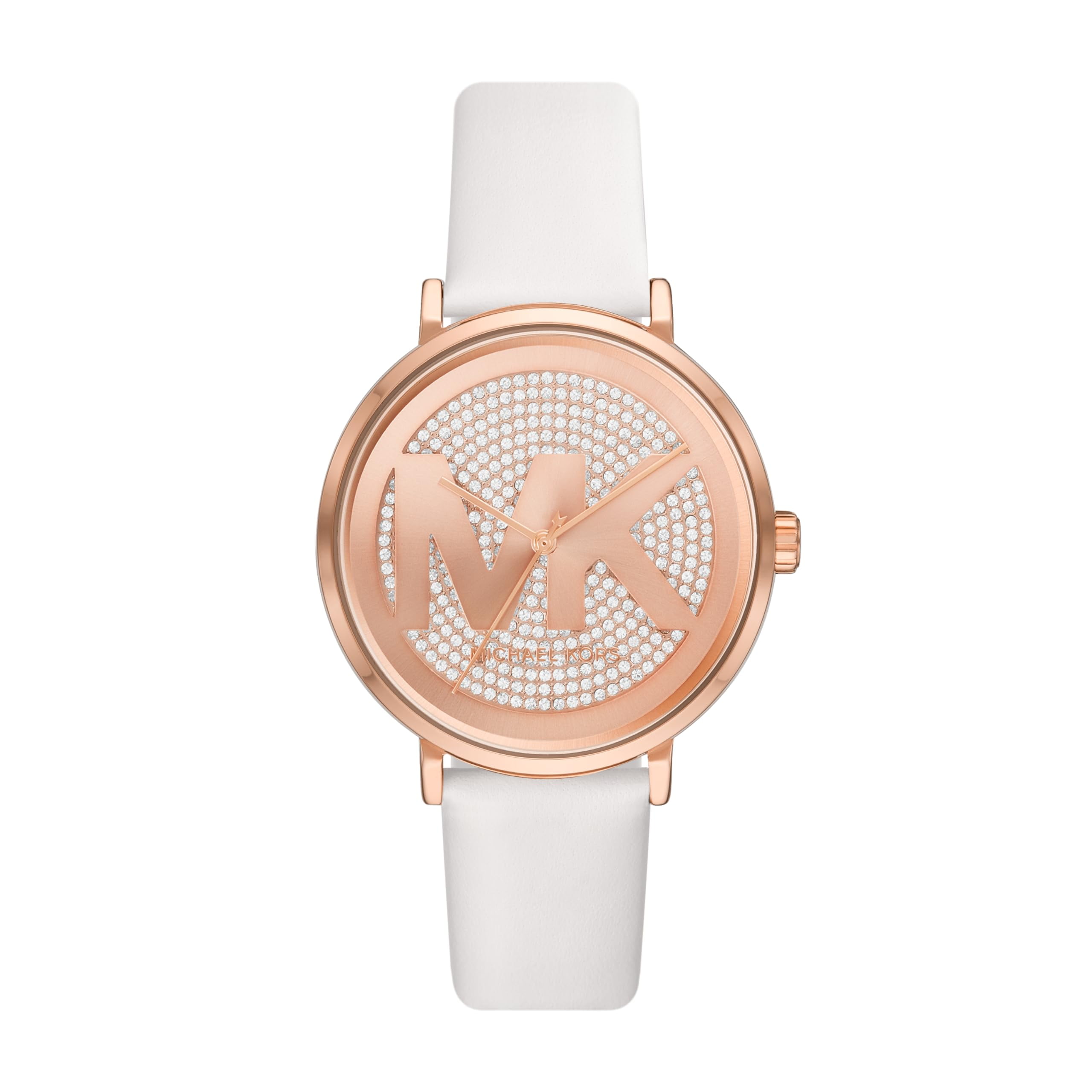 Michael Kors Addyson Quartz Crystal Embellished Dial Ladies Watch ...