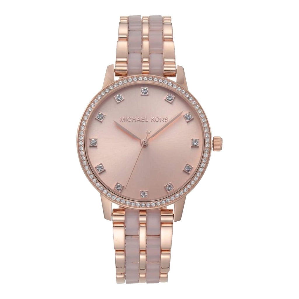 Michael Kors Analog Gold Dial Women's Watch MK4396 - Walmart.com