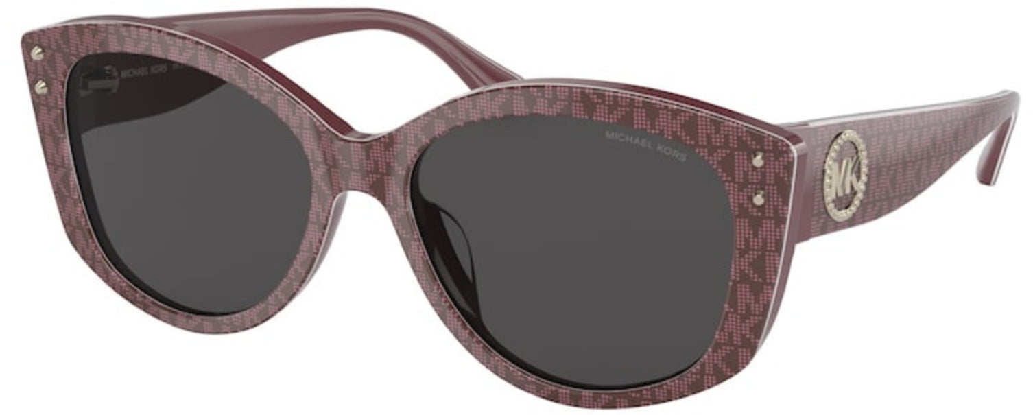 Michael Kors Charleston Dark Grey Cat Eye Ladies Sunglasses MK2175U ...