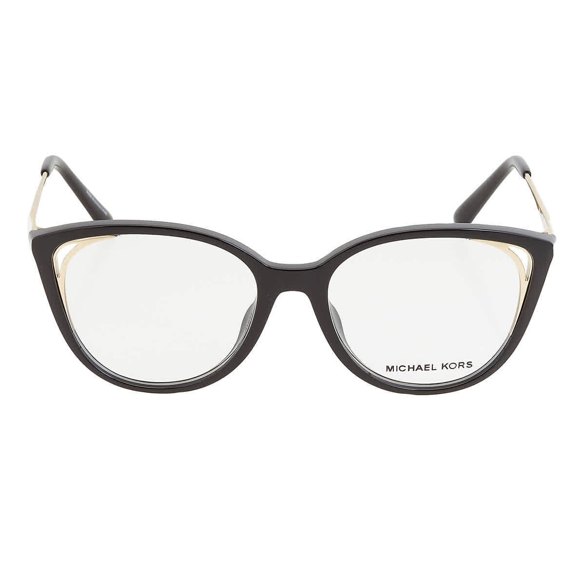 Michael Kors Demo Cat Eye Ladies Eyeglasses Black MK4086U 3005 52 ...