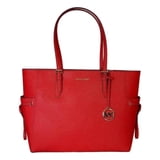 "Michael Kors Gilly Large Tote, Bright Red Saffiano Leather, 17.75""W x ...
