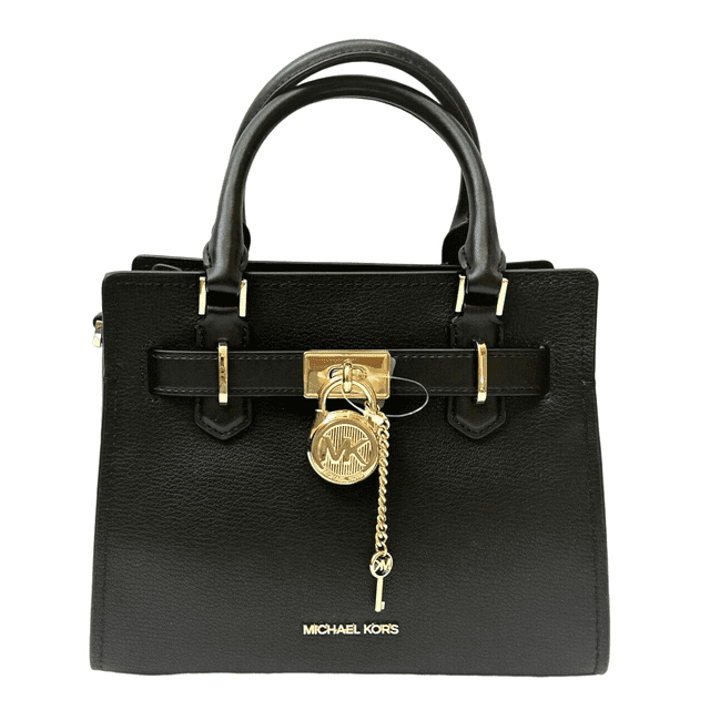 Michael Kors Hamilton Leather Small Satchel Crossbody Bag - Walmart.com