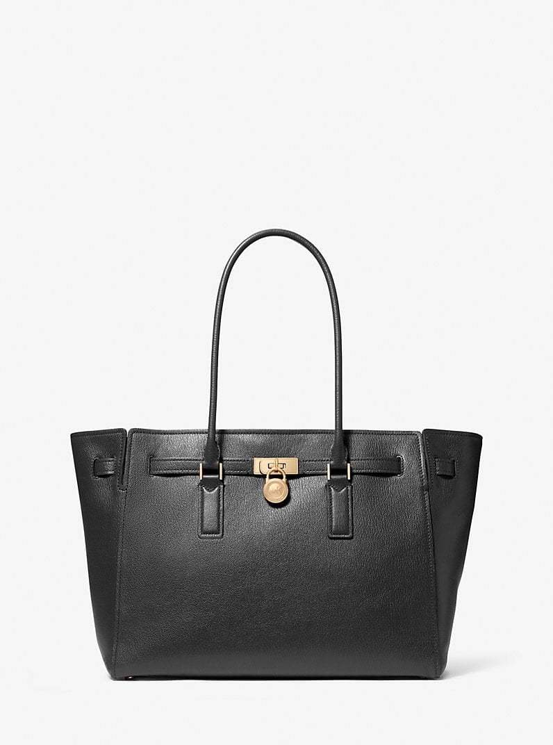 Michael Kors Women’s Hamilton Moderne Large Leather Tote Bag - Walmart.com