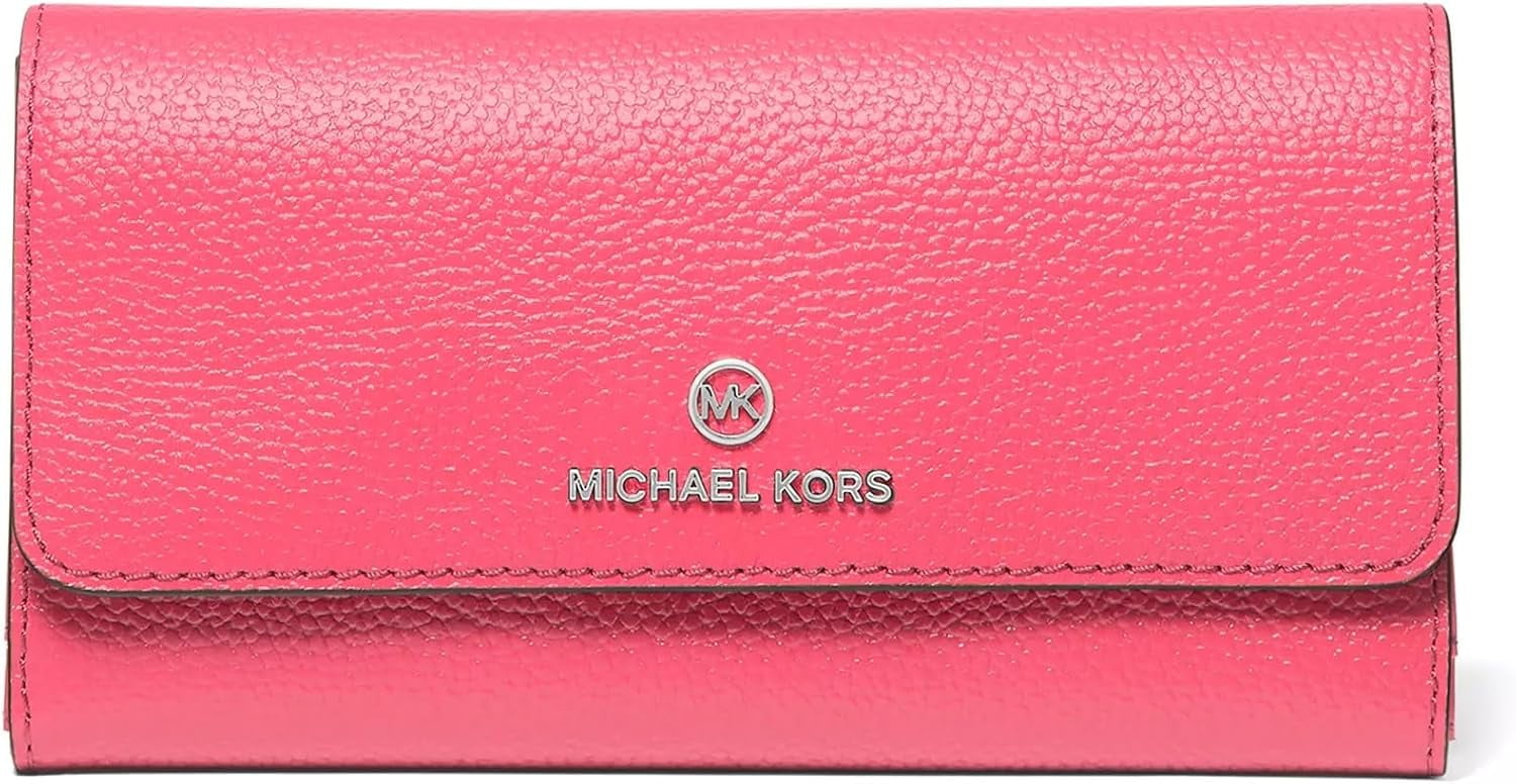 Michael Kors Jet Set Charm Large Trifold Wallet, Geranium - Walmart.com